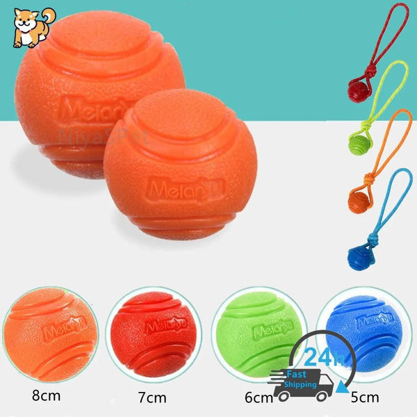 Indestructible Chew Ball for Small, Medium & Large Dogs – Heart Crafted ...